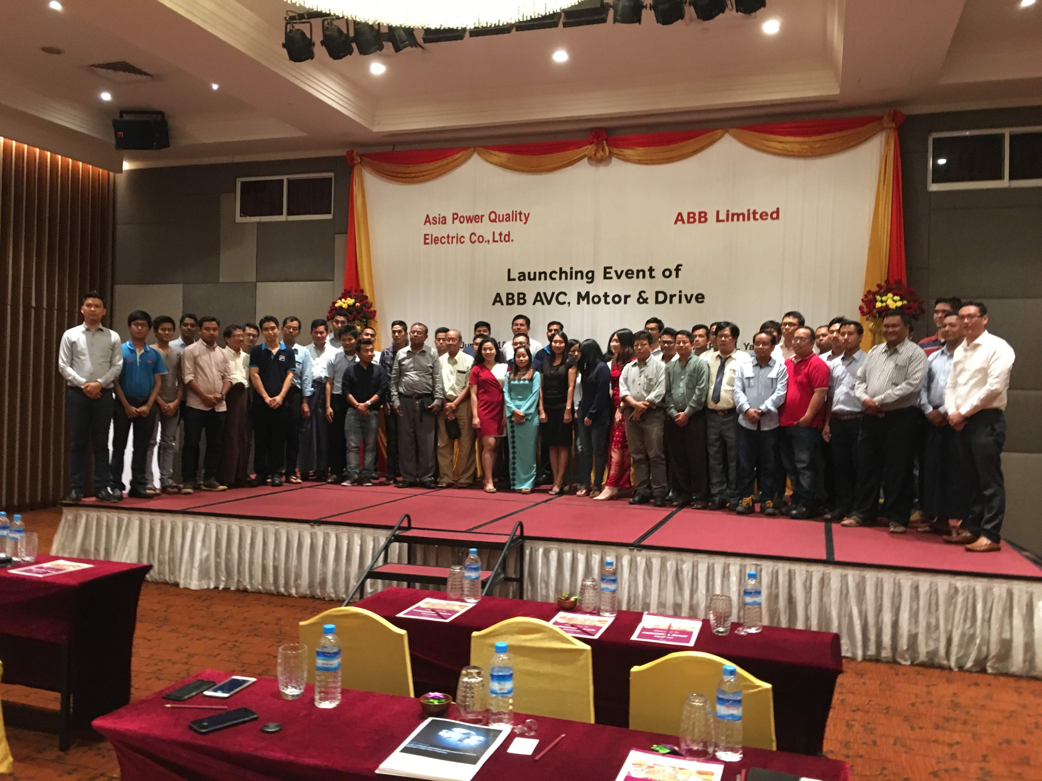 Launching Event of ABB AVC, Motor and Drive | Asia Power Quality ...